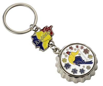 Китай Специализированная форма Функциональный ключевой цепь Милый металлический ключевой держатель Легкий продается