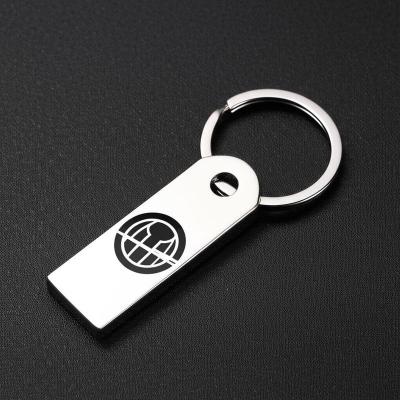 China Customized Logo Metal Keychain Holder Durable and for Your Business Success for sale