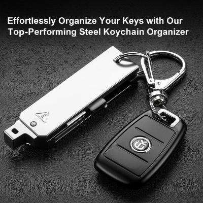 China Effortlessly Organize Your Keys with Our Top-Performing Steel Keychain Organizer for sale