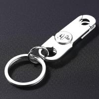 China Streamline Your Key Organization with this Durable Metal Keychain Holder for sale