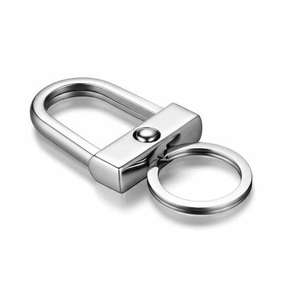 China Durable Metal Keychain Holder Zinc Alloy Keychain Holder Providing Strong Secure and Convenient Key Holding Capabilities for sale