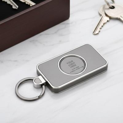 China Customized Logo OEM ODM Durable Metal Keychain Holder Great Choice for Business Promotions Corporate Gifts and Personal for sale