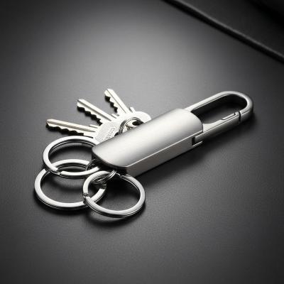 China Zinc Alloy Metal Keychain Holder Versatile Design OEM ODM Suitable for Corporate Gifts Events and Personal Accessories for sale