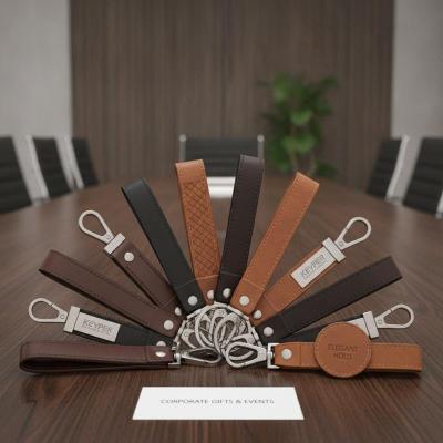 China Keys Organization And Decoration Leather Key Chains Durable And Elegant Accessories Ideal For Corporate Gifts And Events for sale