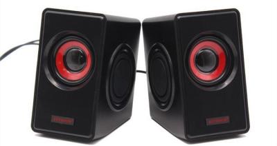 China 100HZ-18KHZ Desktop Digital Multimedia Speaker 2.0 Powered By USB Loudspeaker 3.5mm for sale