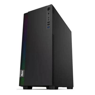 China Mid-Tower PC Gaming Case ETEK Mid Tower PC Gaming ATX Computer Case Support 6 ARGB fans, Tempered Glass Side Pandel. for sale