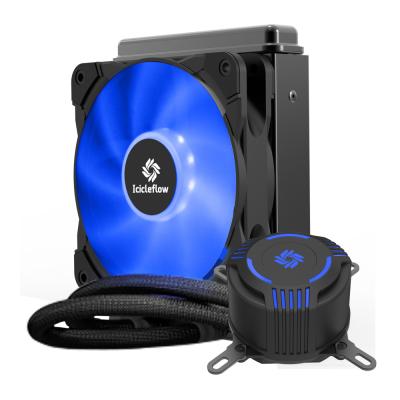 China 120mm RGB CPU Computer Case Coolers Radiator Leakproof High Flow Pump For AMD/Intel CPU for sale