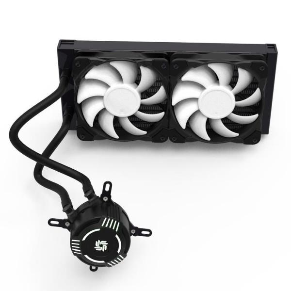 240MMミラーARGB CPU液体コンピュータ箱のクーラーAMD及び互換性があるインテルのソケット