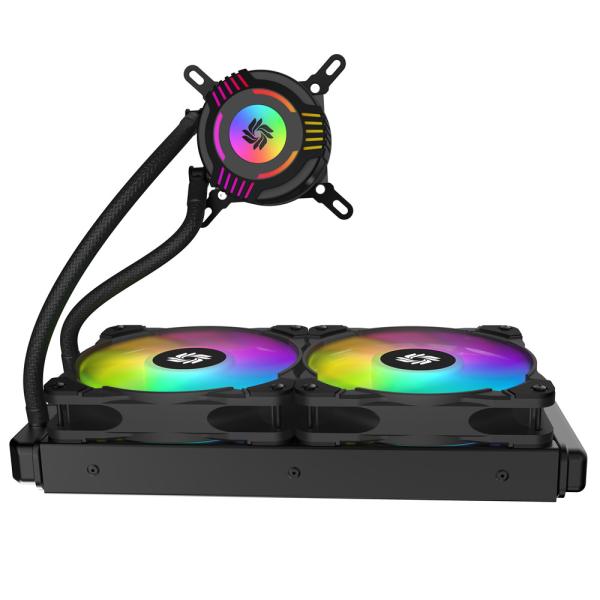 240MMミラーARGB CPU液体コンピュータ箱のクーラーAMD及び互換性があるインテルのソケット