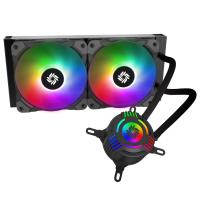 China 240MM Mirror ARGB CPU Liquid Computer Case Coolers AMD & Intel Socket Compatible for sale