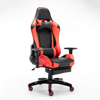 China Office Ergonomic Adjustable Swivel Gaming Chair With Footrest Recliner for sale