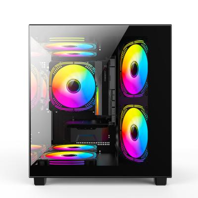 China Micro-ATX/ ITX PC Case Awesome Heat Dissipation Supports Lots Of Different Hardware Setups For Gamer Pros for sale