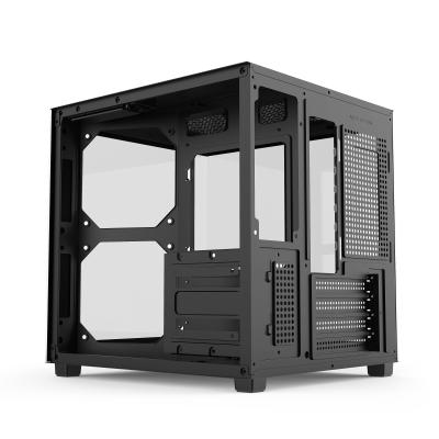 China Micro-ATX/ ITX PC Case Awesome Heat Dissipation Supports Lots Of Different Hardware Setups For Gamer Pros for sale