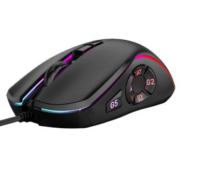 China 12800 DPI 10 Programmable Keys Keyboards Mouse 12 Lighting Modes Compatible With Multiple Systems For Gamers Professionals Etc for sale