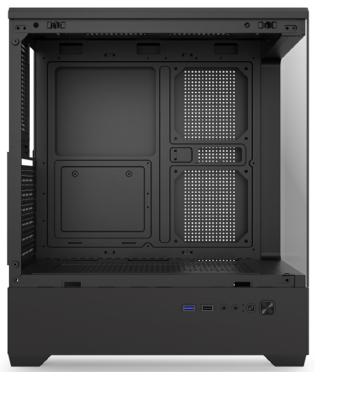 China Full-size Compatible Architecture Supporting E-ATX/ATX Motherboards 330mm Graphics Cards 240mm Top-mounted Water-cooling Grid Computer Case for sale