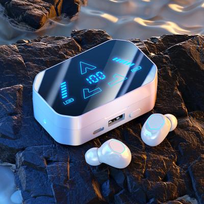 China Bluetooth 5.3, F10 Waterproof And Dustproof In-ear Headphones With Digital Display Ergonomic Design For Sports Gaming Use for sale