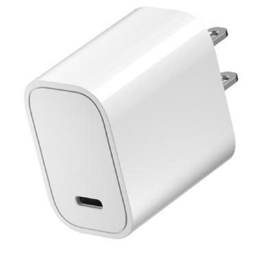 China 110-240V AC Input 20W PD Snel opladen Ondersteuning PPS Zwart-wit ontwerp Voor zakenreizigers en internationale gebruikers Te koop