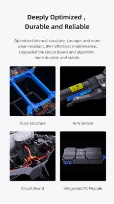 China Z50P 50kg Load Agricultural Drones Solution Under Z Series Equipped With Large-Flow Impeller Pumps And Water-Cooled Centrifugal for sale