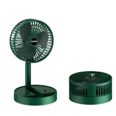 China USB-aufladbarer Schreibtischventilator, batteriebetrieben, kompakt für Zuhause, Büro, Reisen oder Outdoor-Aktivitäten zu verkaufen