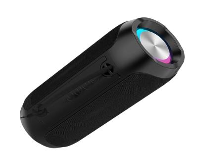 Китай Четырехцветный черный серый красный синий динамик с ABS+силиконом, двойными 45-мм динамиками 5 Вт, водонепроницаемостью IPX4, аккумулятором 1200 мАч, RGB-подсветкой продается