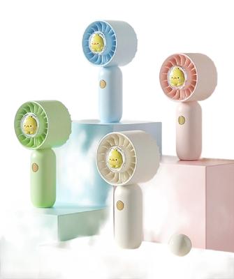 China Ventilador portátil de 3 velocidades con batería Lany de 500 mAh Tipo-C de carga rápida Seleccione el ventilador en blanco / verde / azul / rosa en venta
