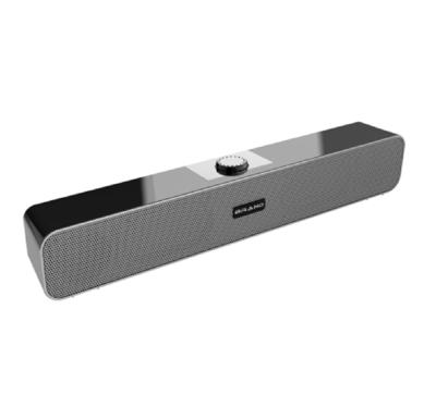 China Ultra-slim USB Soundbar With Dual 2-inch Drivers 3W*2 Stereo Plug-and-play 55mm Slim Profile for sale