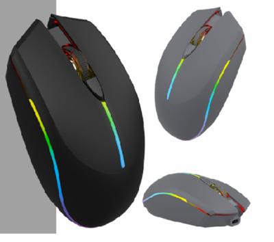 China 2.4G- und Bluetooth-Dualmodus-Verbindungsmaus, 500 mAh Akku, einstellbare DPI 800/1200/1600 zu verkaufen