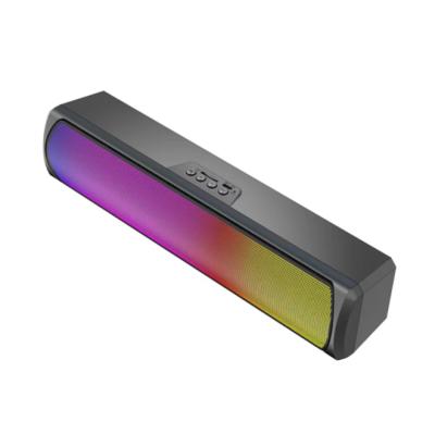 China ETEK Portable Bluetooth Soundbar with RGB Lights 3W×2 RMS for sale