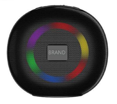 China 5W tragbare Bluetooth-Lautsprecher, RGB-Licht, TF/FM/USB, Hands-Free-Call, 200mAh, Strap, V5.3,für Outdoor, Geschenke und Promotionen zu verkaufen