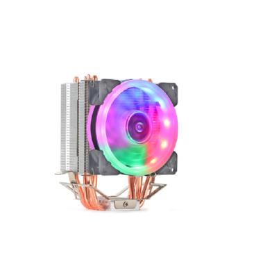 China ETEK 4-Heatpipe CPU Cooler, 92mm Fan, Fixed RGB, Hydraulic Bearing, ideal for budget builds and small form-factor PCs for sale