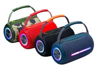 Китай 10W Вечеринка Bluetooth-колонка, двойной 5W RMS, BT/AUX/TF/U Disk, аккумулятор 1200mAh, тканевый + пластиковый дизайн, для вечеринок, на открытом воздухе, дома и т.д. продается