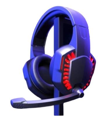 China Over-ear Gaming Headset,40mm Drivers, 105dB Sensitivity, USB + 3.5mm, Omnidirectional Mic, 1.8M Cable, 20-20KHz Frequency for sale