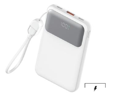 China 10000mAh Power Bank,22.5W PD, Dual Type-C, Grade A Polymer Cell for sale
