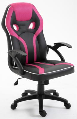 China Ergonomic Office Chair, Pink Mesh Back, Nylon Base, 200lbs Capacity for sale