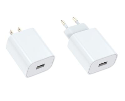 China QC 18W USB-A Fast Charger,US Plug, Multi-Voltage Output, Compact PE Pack for sale