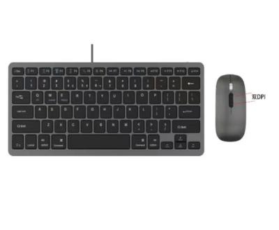 China Slim Metal BT Dual-Mode Combo, 78-Key + Roller Mouse, Type-C Rechargeable for sale