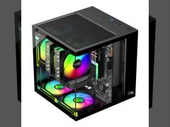 MATX/ITX PC Case ondersteunt grafische kaarten tot 320mm CPU koelers tot 165mm 1 HDD 2 SSD's 3 X 12CM Vans voor geld