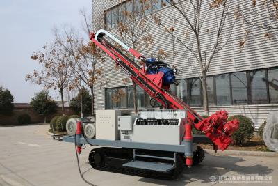 China 64rpm Engineering Cable Anchor Crawler Drill Machine 89mm Diameter for sale