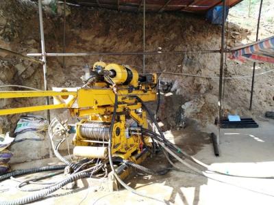 Cina Materiale di trivellazione portatile del centro del cavo dei 1200 tester in montagnoso in vendita