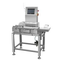 China High Accuracy 0.1g Checkweigher with Stainless Steel 304/316 Construction and Customizable Belt Speed for Production Lines for sale