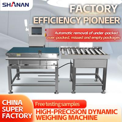 China Factory Automatic Weighing Machine For Weighing And Automatically Rejecting Nuts And Snacks Converyor Weight Checker for sale