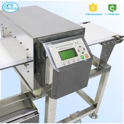 China FDA Standard Auto Conveyor Belt Meat Metal Detector 304 Stainless Steel 3D Version for sale
