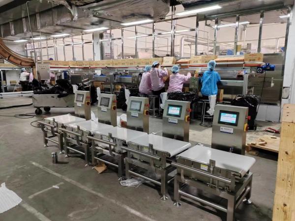 High Speed Weighing And Grading Machines For Electronics Error Free Sorting Fresh Seafood