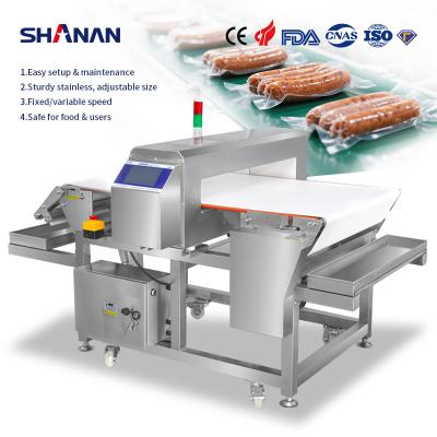 중국 CE ISO 식품 케이크 파기용 금속 탐지기 0.5mm 민감성 자동 거부 시스템 컨베이어 벨트 터널 판매용