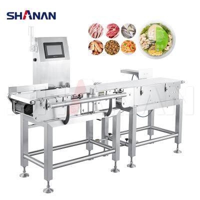 China 食品業界向け自動計量選別機 コンベア包装用チェックウェーザー 300g-30kg 重量選別機 for sale