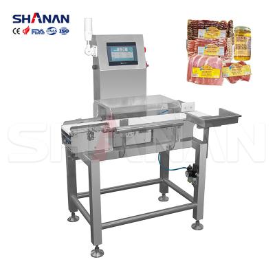 China LCD Display Conveyor Weight Checker for Heavy Duty Applications Customized Weighing Range Light And Sound Alarm for sale