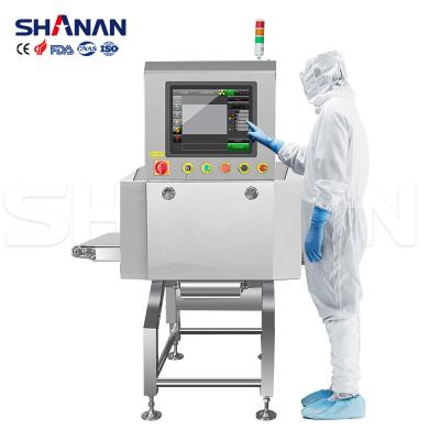 Cina Detettore di metallo ad alta sensibilità per la sicurezza alimentare Scanner di raggi X per prodotti in scatola di metallo con rigettori in vendita