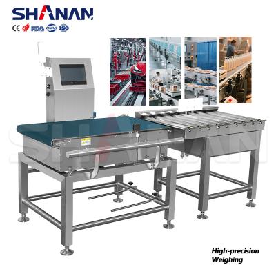 China Automatic Industrial Conveyor Check Weigher Check Weight Machine Weight Scale for sale