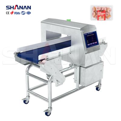 China Indústria Alimentar Cinturão transportador detector de metais para carne frutos do mar vegetais frutas com rejeição à venda