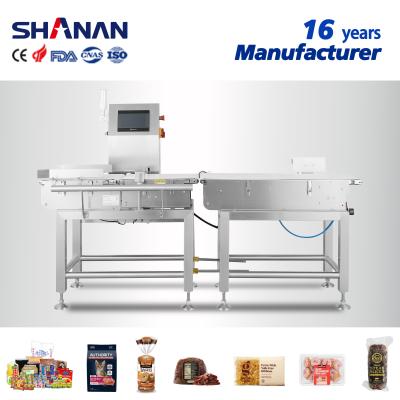 China Automatic Weighing Conveyor Checkweigher Food Packaging Manufacturer for sale